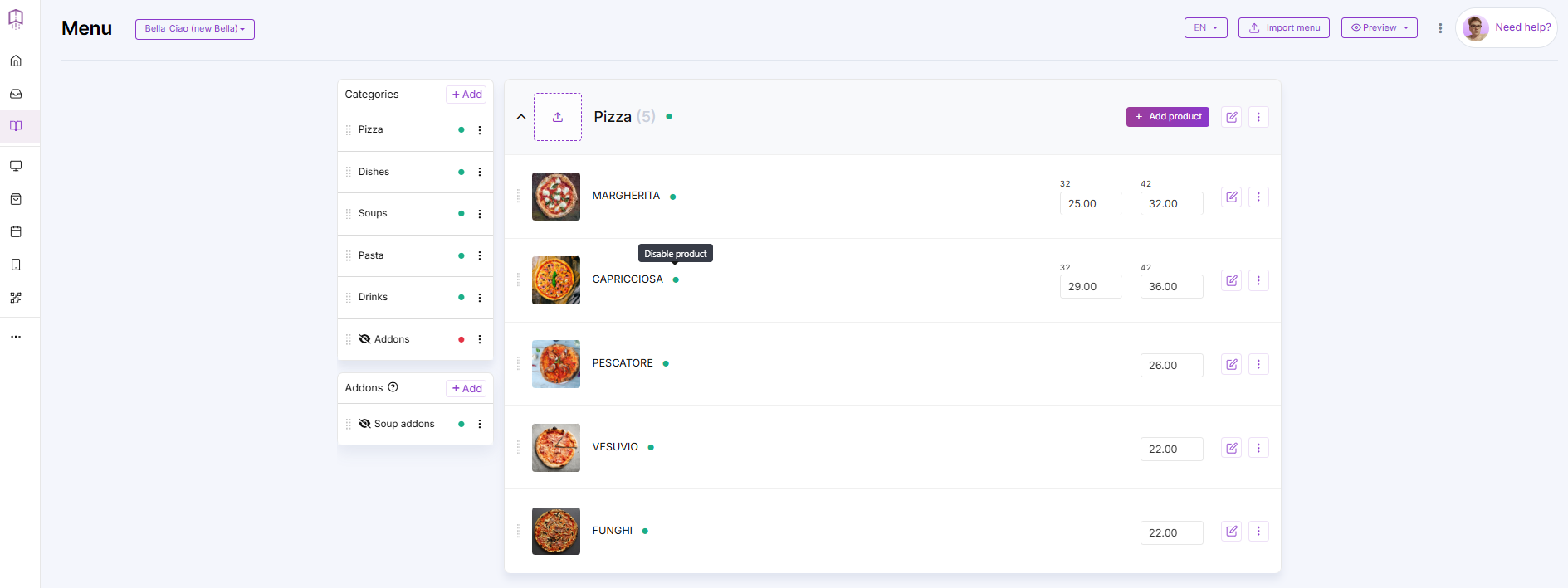 Menu Categories: How To Optimize & Personalize Them | UpMenu